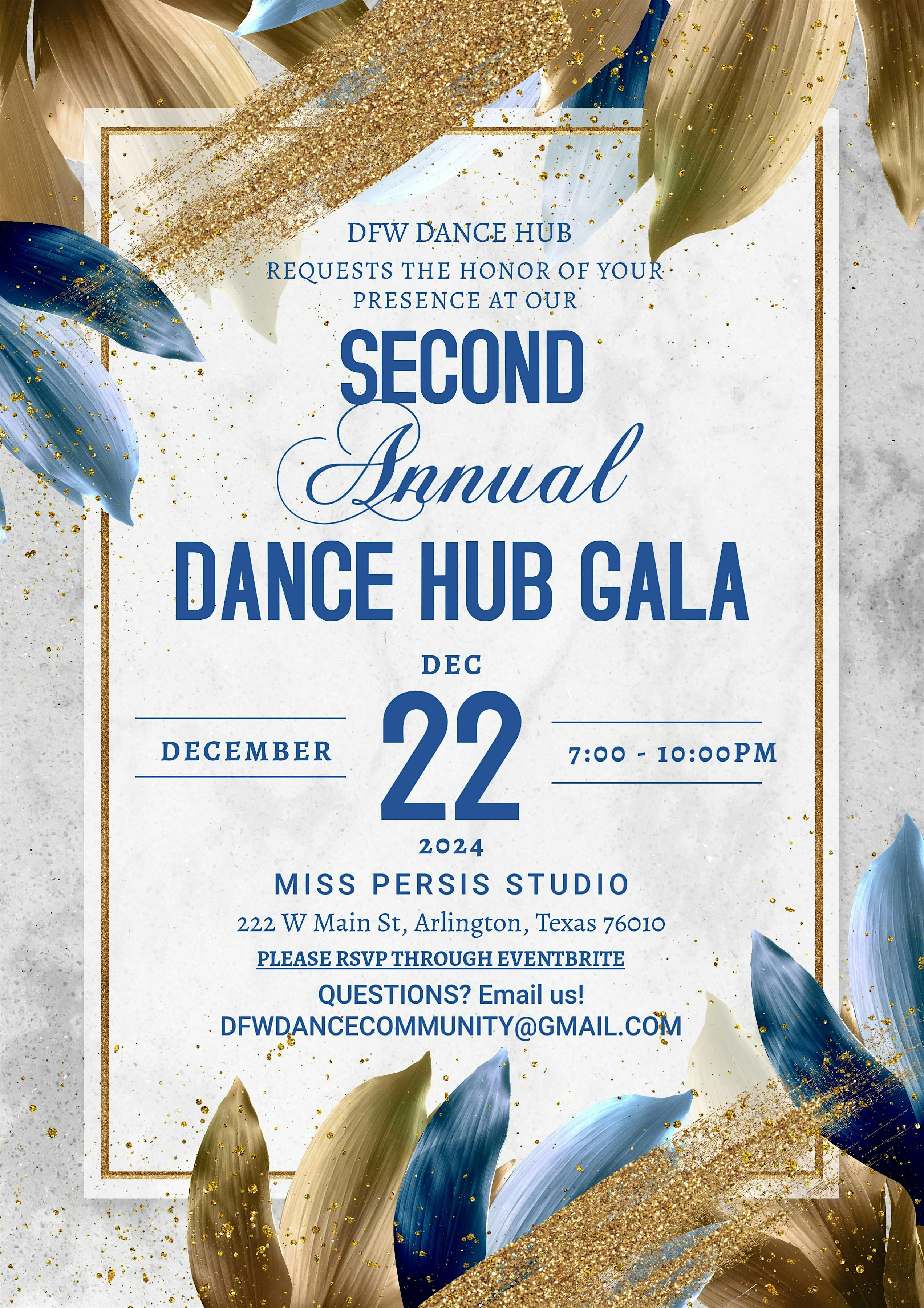 2ND ANNUAL DFW DANCE HUB GALA | Miss Persis Studio of Dance: Tickets ...