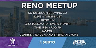 SubTo | Gator| Top Tier TC Reno Meetup | 12245 S Virginia St: Tickets ...