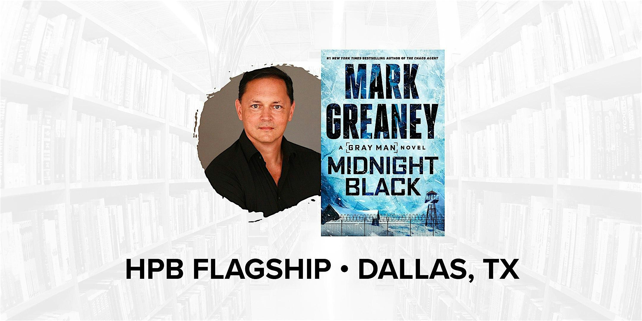 Talk and Book Signing with Bestselling Author Mark Greaney | Half Price ...
