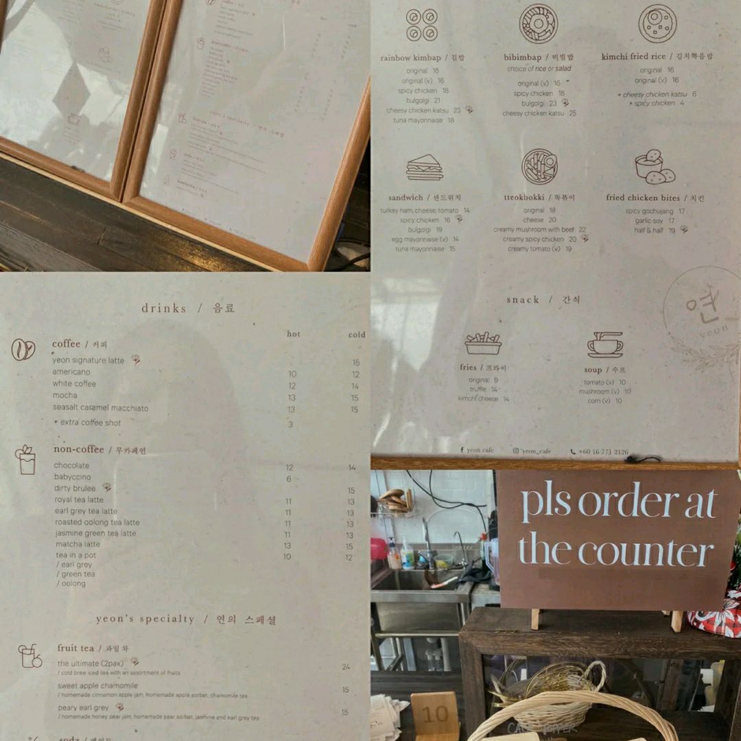 Living Room Cafe Taman Pelangi Menu | Baci Living Room