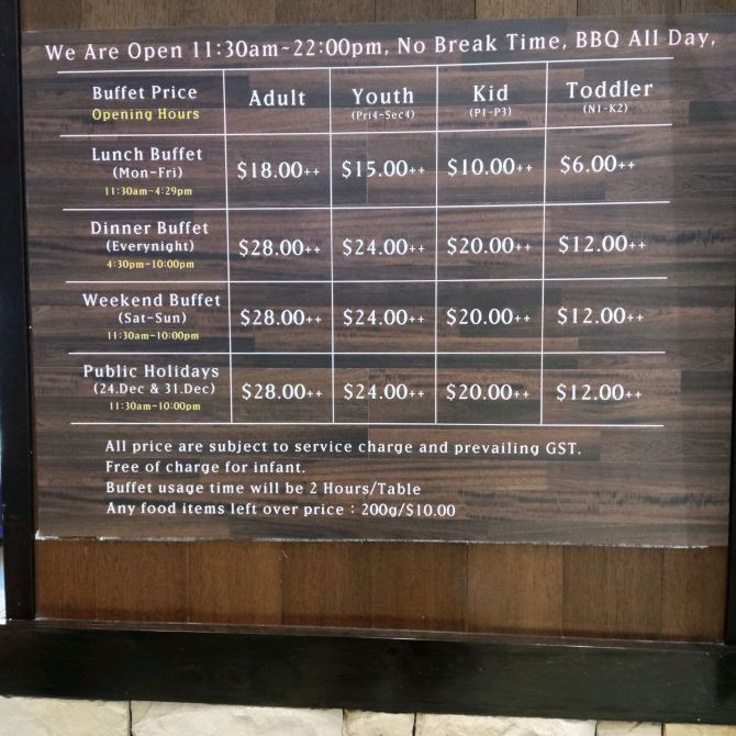 OPPA Korean Grill BBQ, JCube | Trip.com Singapore Travelogues