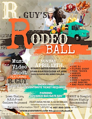 R. Guy’s - Leevi’s Rodeo Ball | 8391 Downs Dr: Tickets, Dates ...