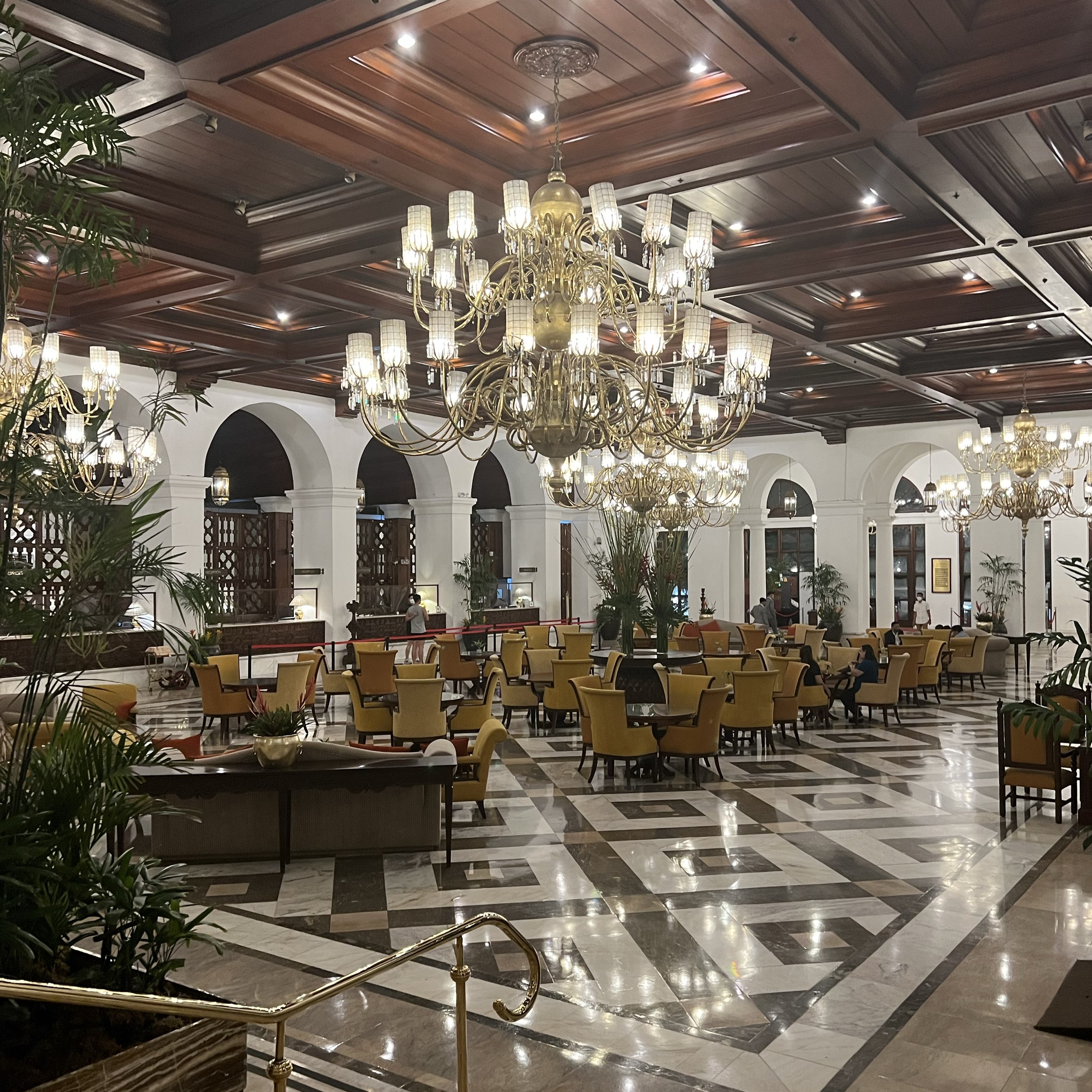 Manila Hotel Lobby