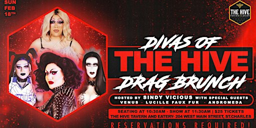 Divas of The Hive Drag Brunch Tickets, Dates & Itineraries | Trip.com