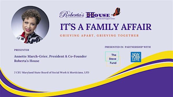 It's A Family Affair: Grieving Apart, Grieving Together | Terry ...