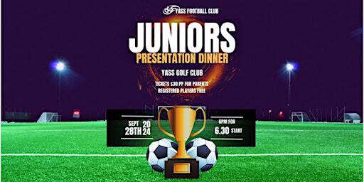 2024 Yass Football Club Junior Presentation | Yass Golf Club: Tickets ...
