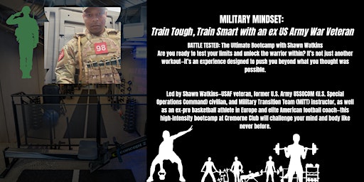 MILITARY MINDSET: Train Tough, Train Smart with an ex US Army War ...