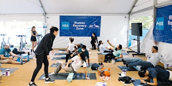 HSS Recovery Zone at Marathon Monday 2023 | West 67th Street & Central ...
