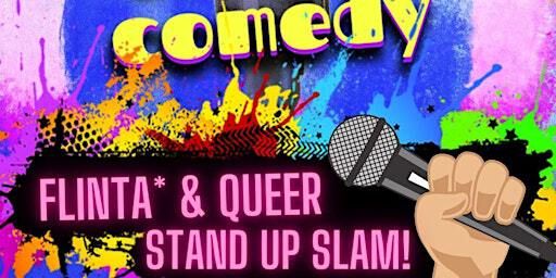 Queerfeministischer Stand Up Comedy Slam von Frauen, FLINTA* und Queers ...
