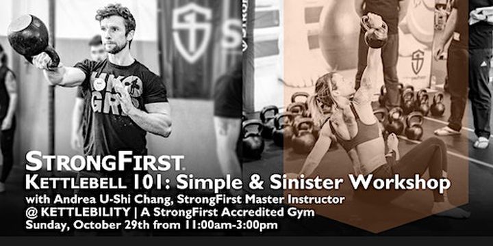 Kettlebell 101: Simple & Sinister™ Workshop—Seattle, WA, USA ...