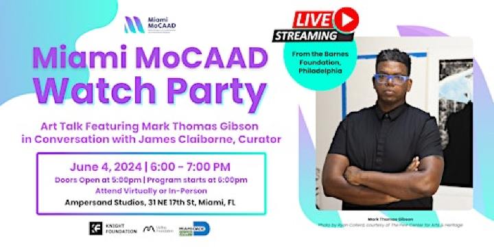 Conversation with Mark Thomas Gibson, Artist, and James Claiborne ...