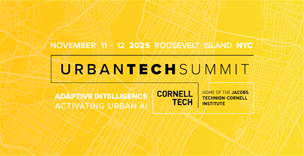 Urban Tech Summit 2025 - Adaptive Intelligence: Activating Urban AI ...