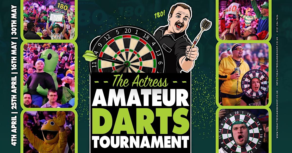 Actress Bullseye Bash: Darts Tournament | Actress & Bishop: Tickets ...