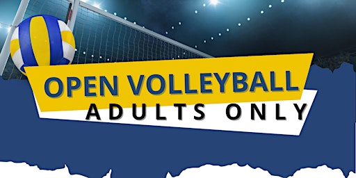Adult Open Volleyball (18+) | Emerson Elementary Gymnasium: Tickets ...