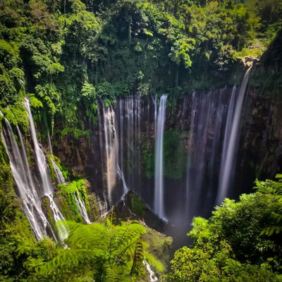 A Thousand Waterfalls Java Indonesia