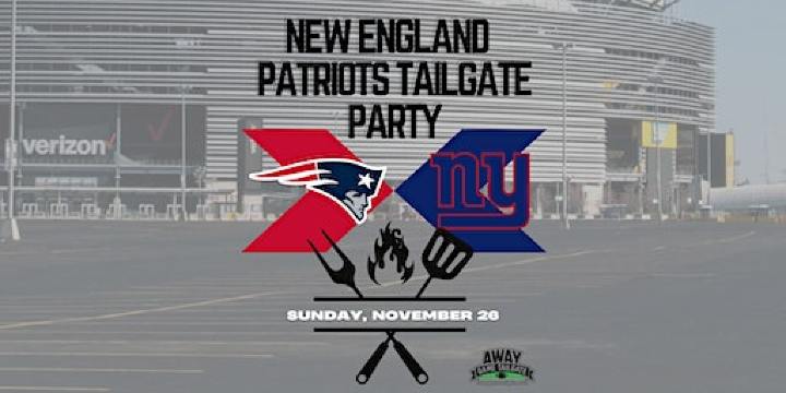 New England Patriots Tailgate at MetLife Stadium Tickets, Dates ...