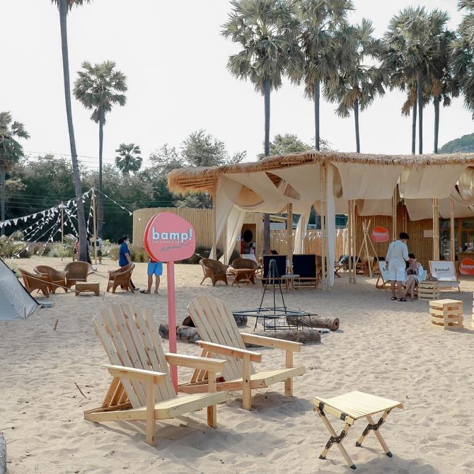 𝐁𝐀𝐌𝐏 𝐁𝐞𝐚𝐜𝐡 𝐜𝐚𝐦𝐩 &c𝐚𝐟𝐞คาเฟ่ริมทะเล | Trip.com สุพรรณบุรี บล็อกท่องเที่ยว