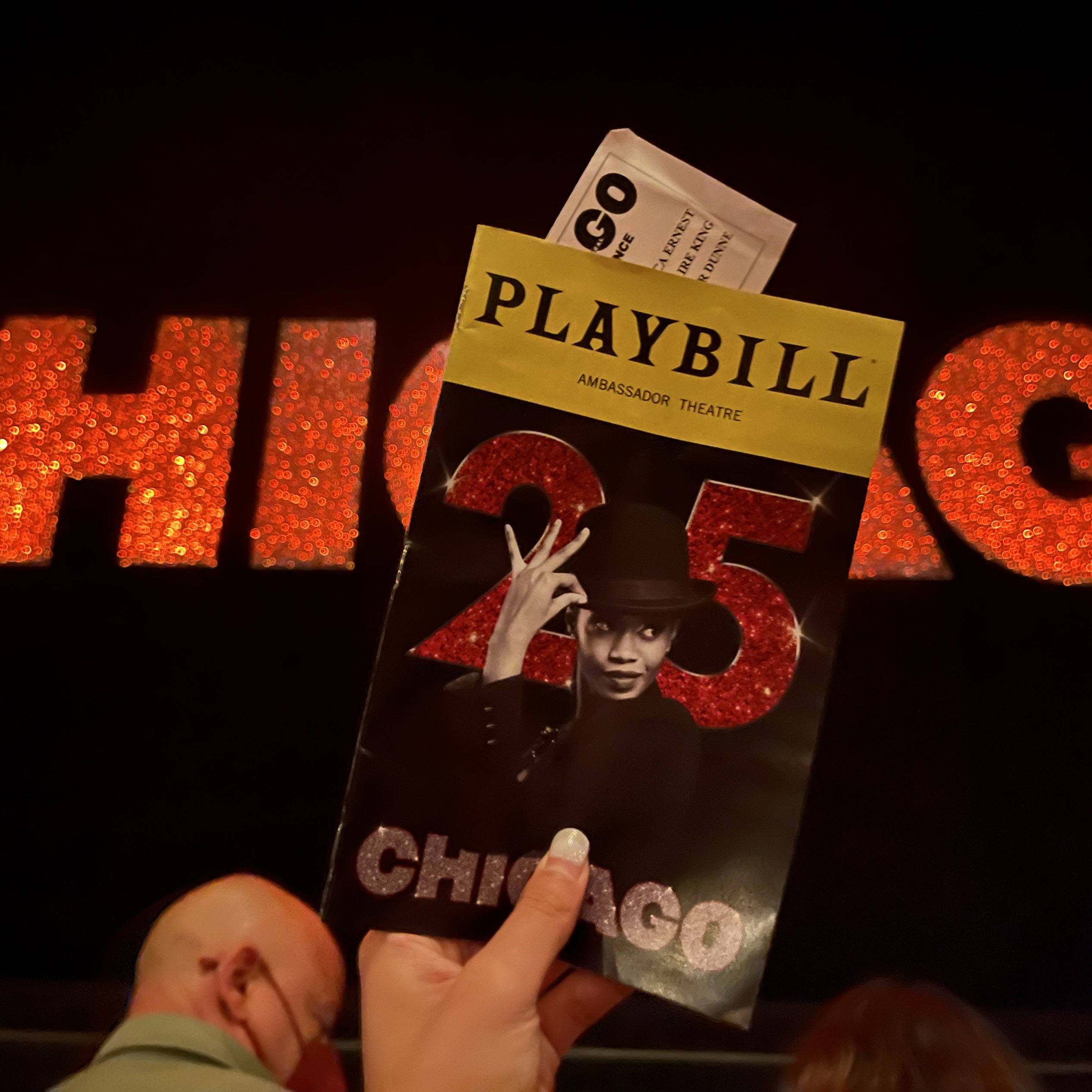 Chicago The Musical Playbill