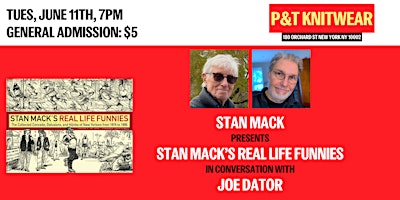 Stan Mack presents Stan Mack's Real Life Funnies, with Joe Dator | P&T ...