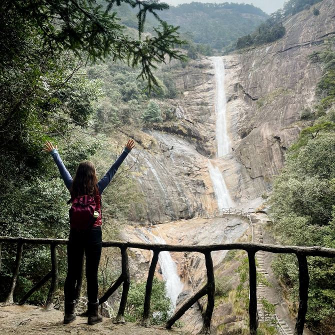 Nine Dragon Glorious Waterfalls🐉💦🏔🏞 | Trip.com Huangshan Scenic Area ...