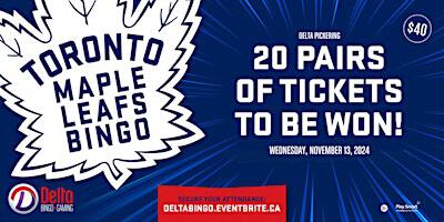 Delta Pickering: Toronto Maple Leafs Bingo | Delta Bingo & Gaming ...