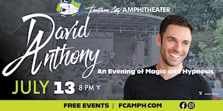 David Anthony: An Evening of Magic and Hypnosis Premier Seating ...
