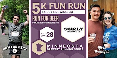 วันที่และแผนการเดินทางไป 5k Beer Run x Surly Brewing Co | 2025 MN ...
