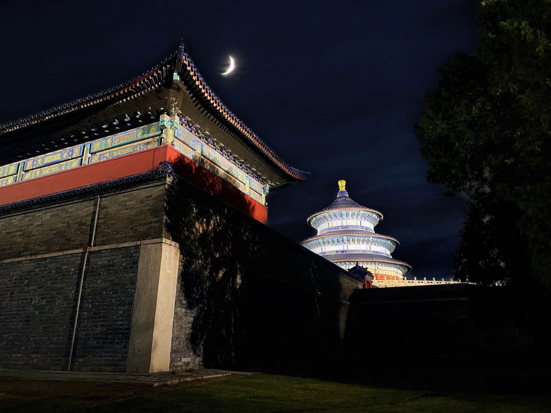Temple Of Heaven At Night