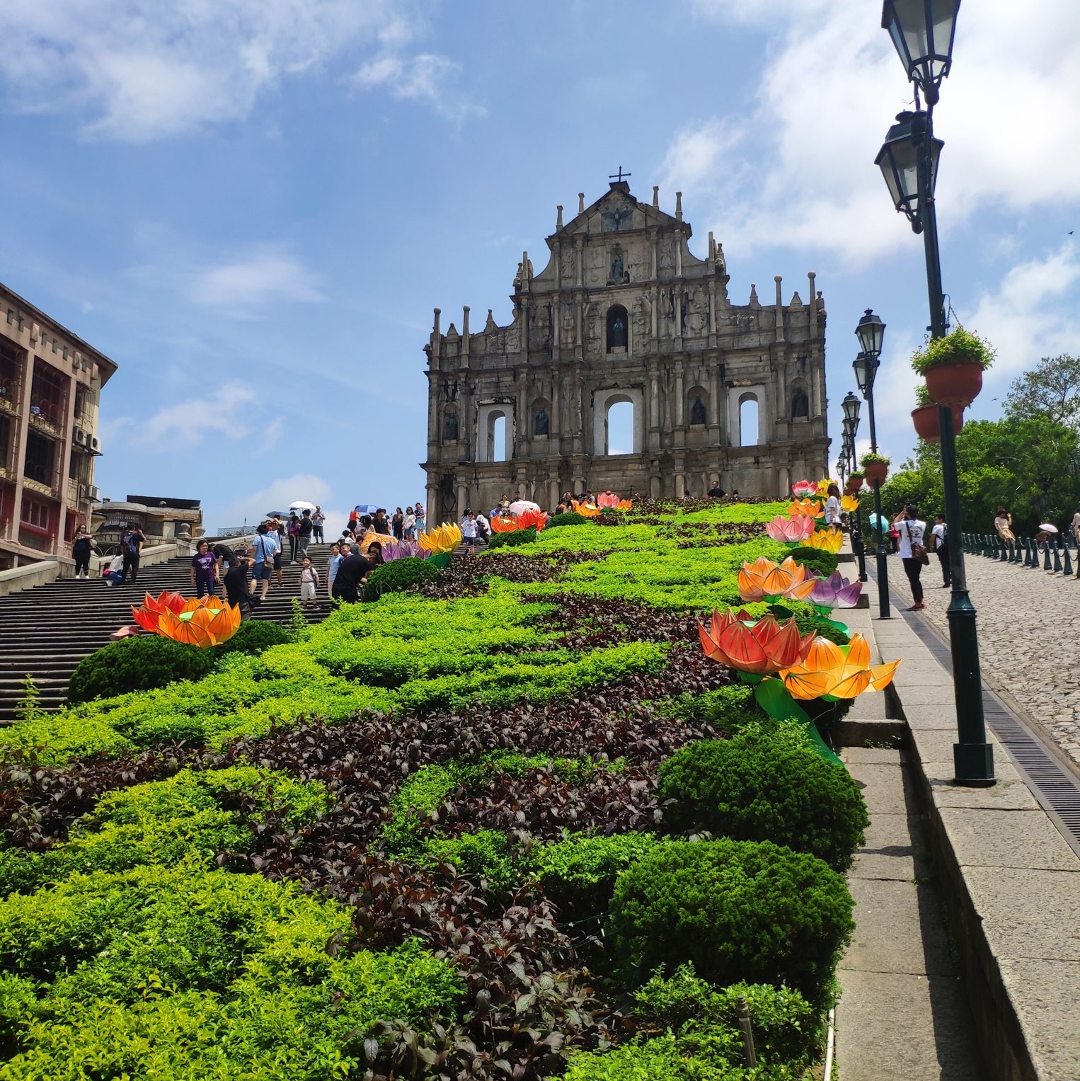 Macau Flower Building | Best Flower Site