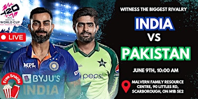 ICC T20 India vs Pakistan - GTA's Most Exciting Match Screening Event ...
