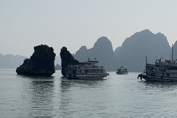 Stunning limestone mountains as a UNESCO site | Trip.com Ha Long Bay