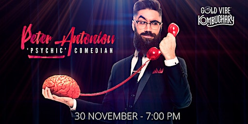 Peter Antoniou, Psychic Comedian! Tickets, Dates & Itineraries | Trip.com