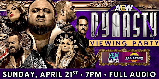 AEW Dynasty Viewing Party @ All Stars Bar | All Stars Sports Bar ...