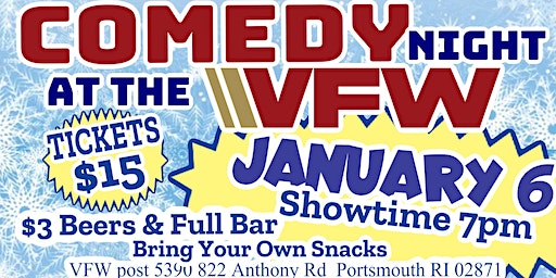 Comedy Night at the VFW Tickets, Dates & Itineraries | Trip.com