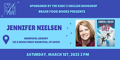 Jennifer Nielsen | One Wrong Step | Davis County Library South Davis ...
