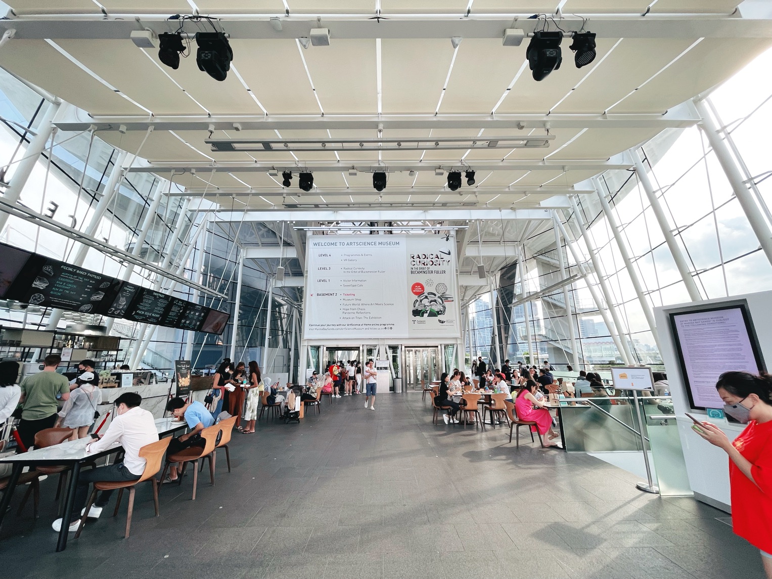 Artscience Museum Singapore Interior