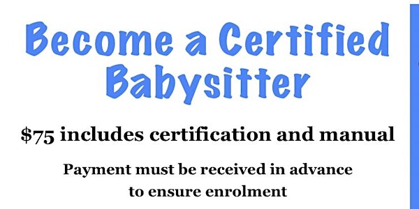 Strathmore Babysitters Course | Strathmore Gymnastics Center: Tickets ...