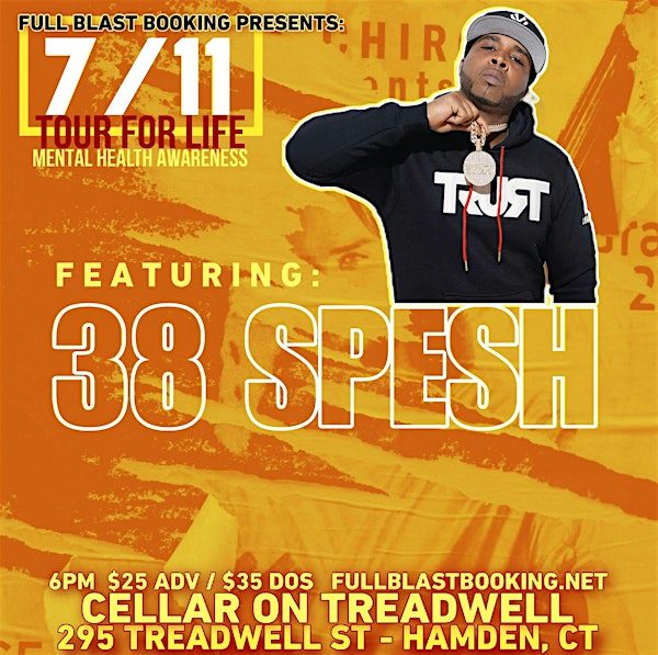 38 SPESH LIVE IN CT | The Cellar on Treadwell: Tickets, Dates ...