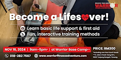 Basic Life Support (CPR & AED) and First Aid Course - April 12, 2025 | Warrior Base Camp ...