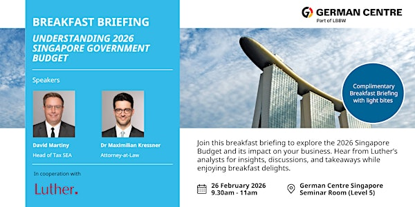 Luther Budget Talk: Understanding 2026 Singapore Government Budget ...