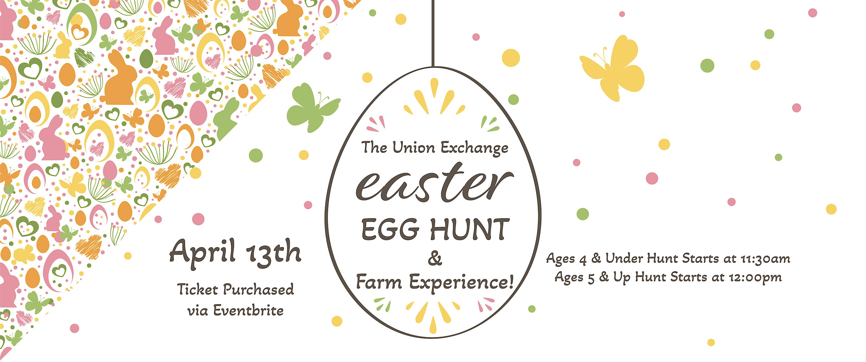 Easter Egg Hunt & Farm Experience 2025 at The Union Exchange | The ...