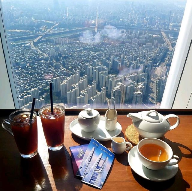 Café and Lounge in Seoul Sky | Trip.com Seoul
