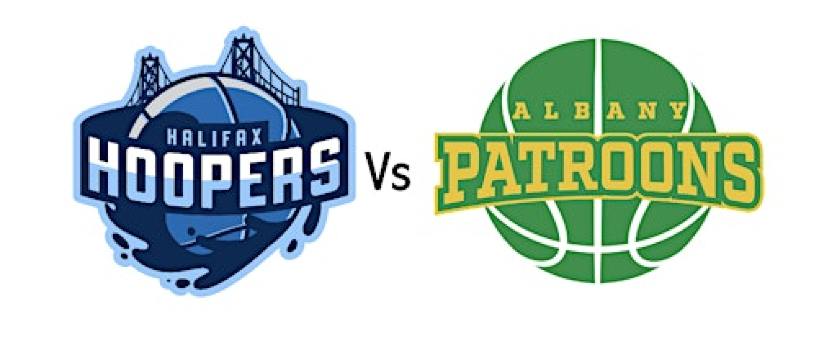 Halifax Hoopers versus Albany Patroons | Zatzman Sportsplex: Tickets ...
