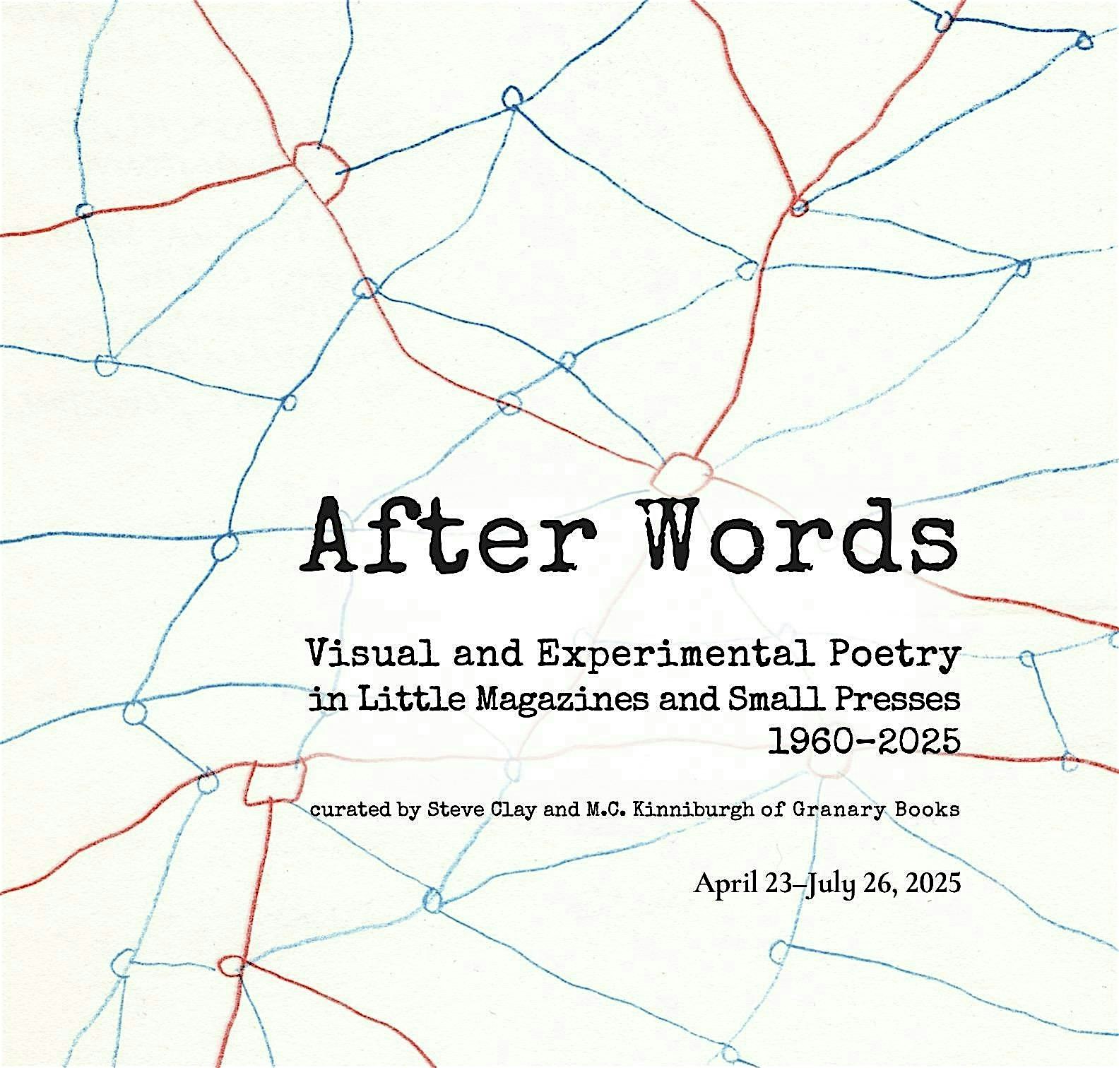 After Words: A Roundtable on Visual Poetry | The Grolier Club: Tickets ...
