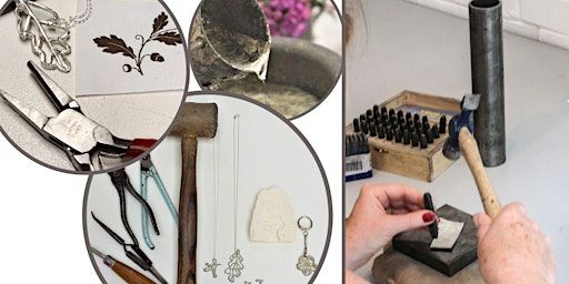 Pewter jewellery workshop using cuttlefish casting technique | Manchester Craft and Design ...
