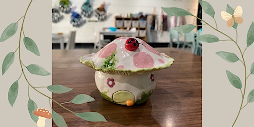 Clay Class at The Pottery Shop: Cottage Core Mushroom Box | The Pottery ...