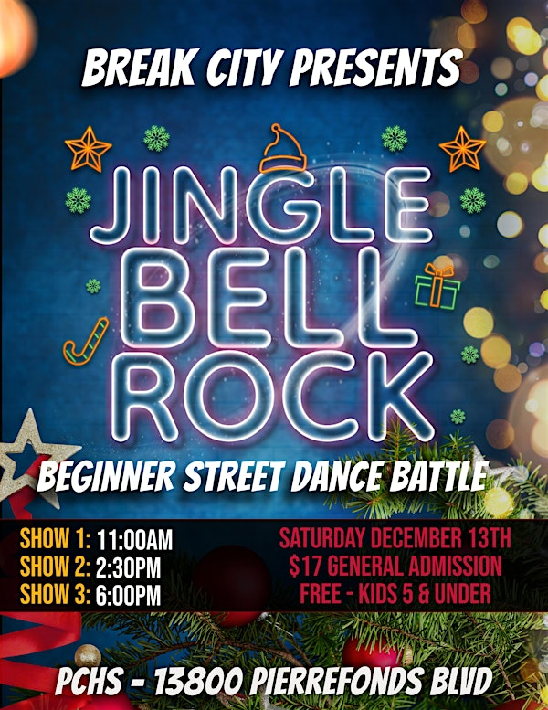 JINGLE BELL ROCK 2025 - Beginner street dance battle | Pierrefonds ...
