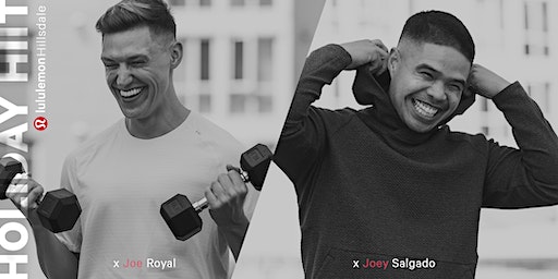 lululemon Hillsdale Holiday HIIT x Joe Royal x Joey Salgado Tickets ...