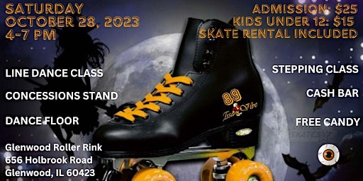 Halloween Skate Party Presented by SW89P | Glenwood Roller Rink ...