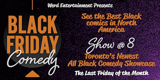 Black Friday Comedy Show | The Comedy Lab at The Lab 416: Tickets ...